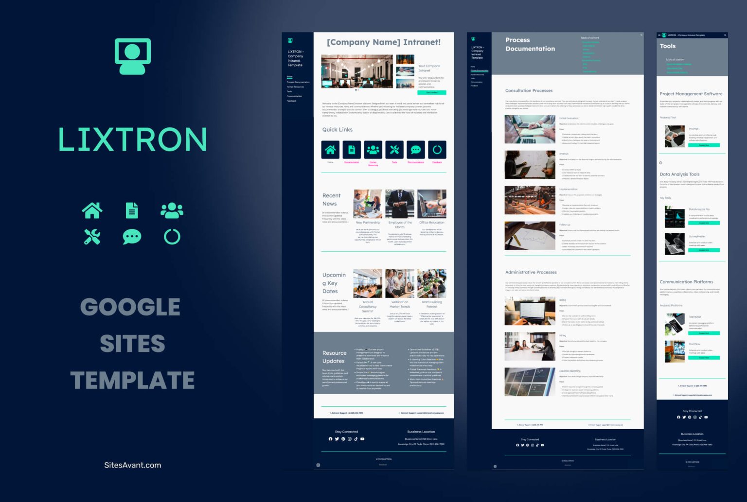 Free Google Sites Templates - 2024